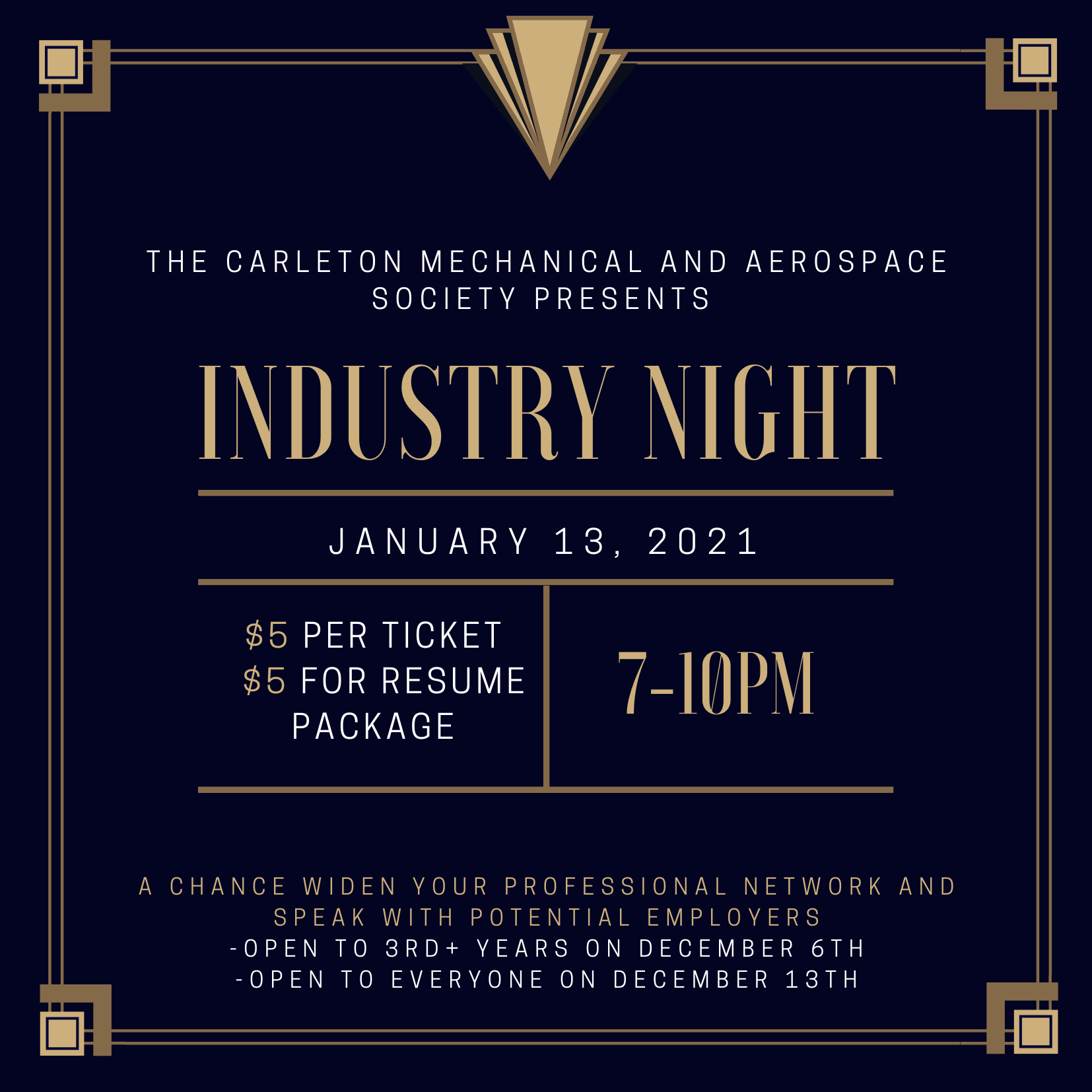 Industry Night – CMAS